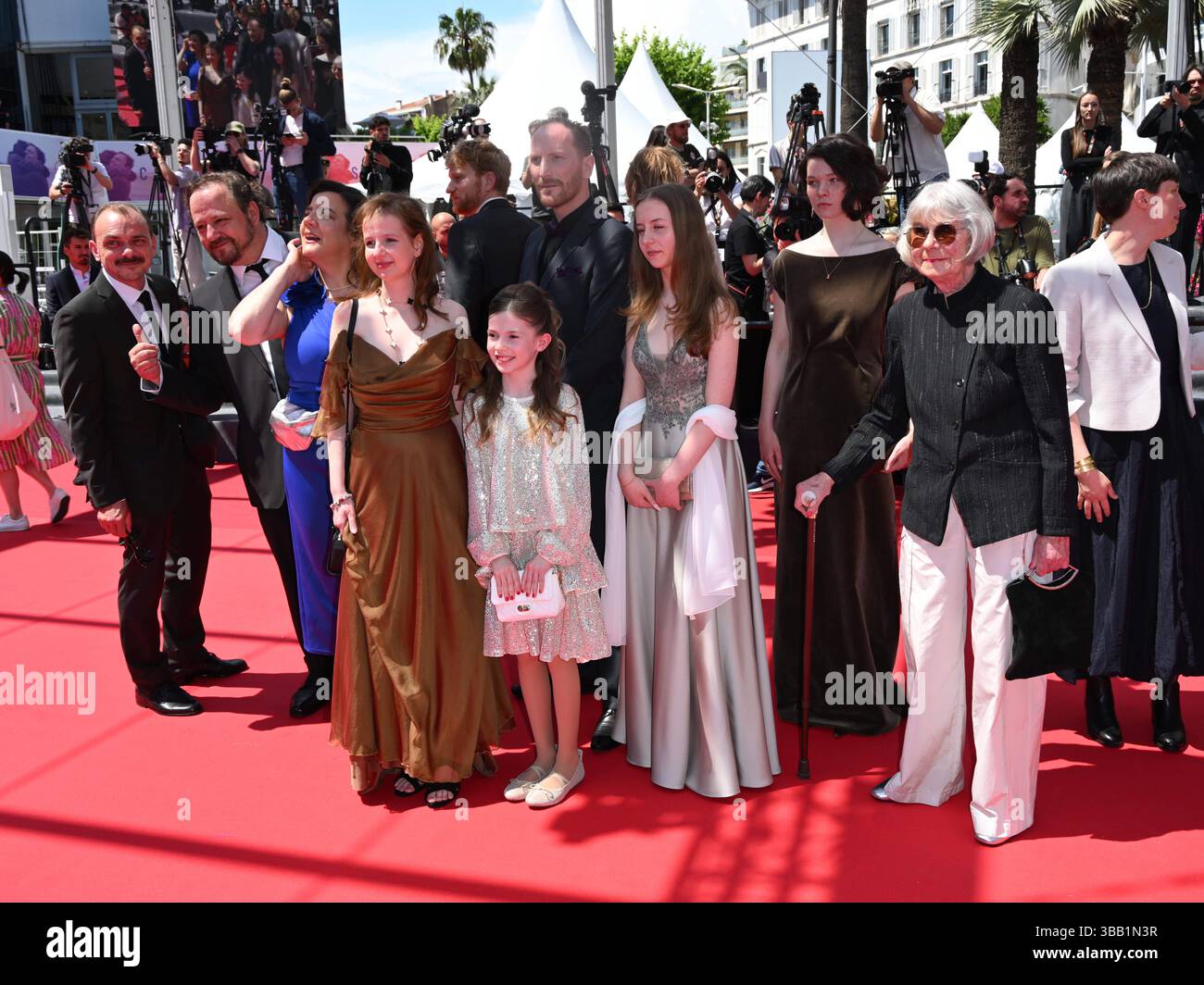 Cannes, France. 14th May, 2025. day 2 - red carpet of "Sound Of Falling ...