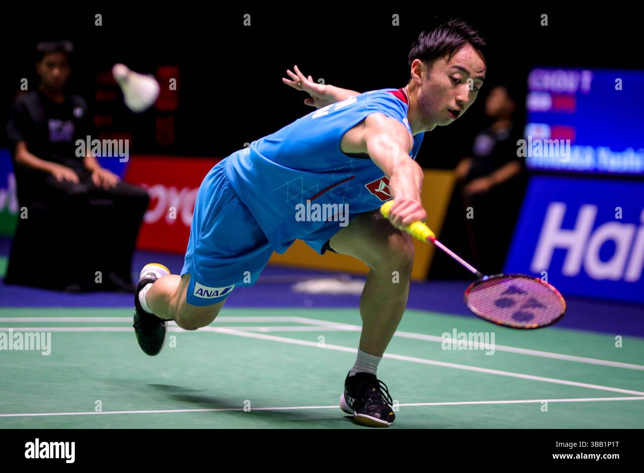 Toyota Thailand Open 2025 Yushi Tanaka of Japan in action against Chou ...