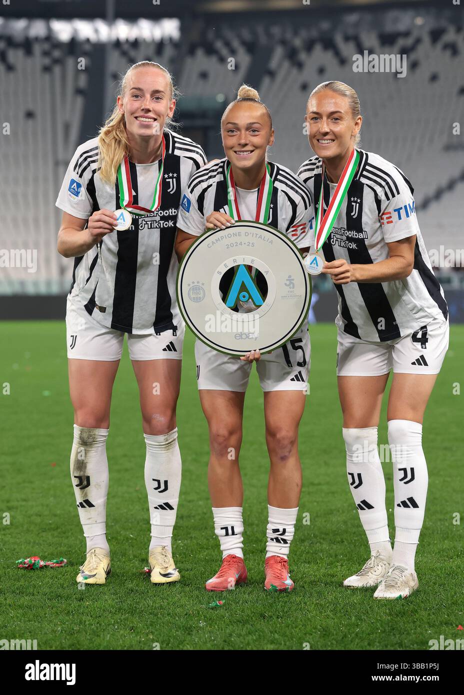 Turin, Italy. 10th May, 2025. Amalie Jorgensen Vangsgaard, Hanna ...