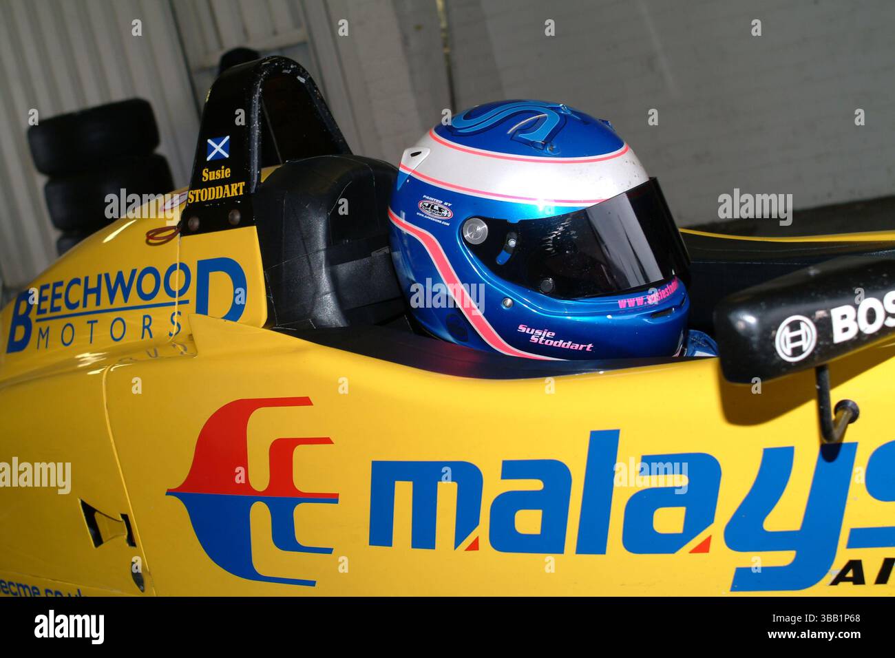 Suzie Wolff, a former professional racing driver from Scotland and ...