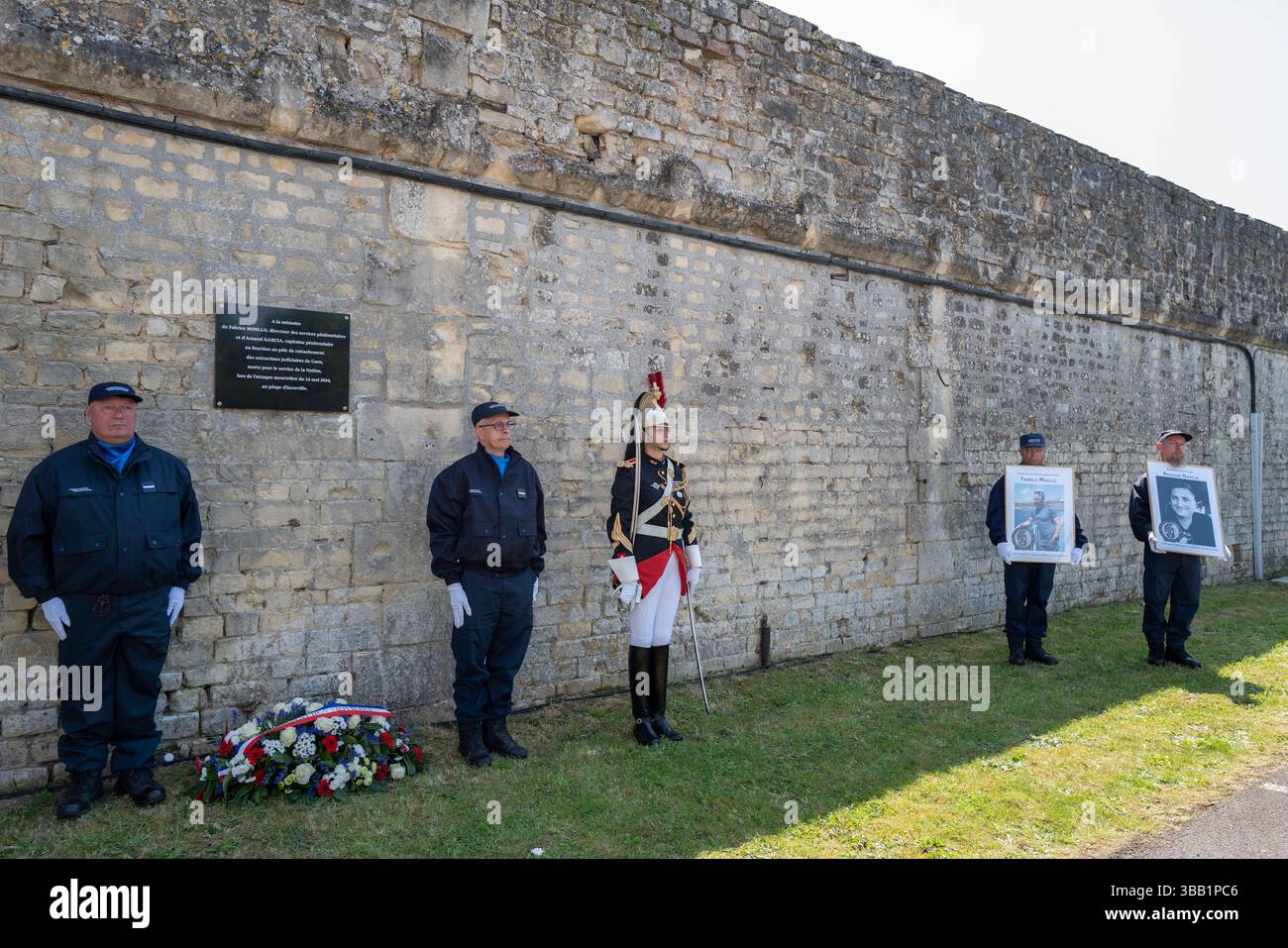 Caen, France. 14th May, 2025. French Republican Guards and French ...