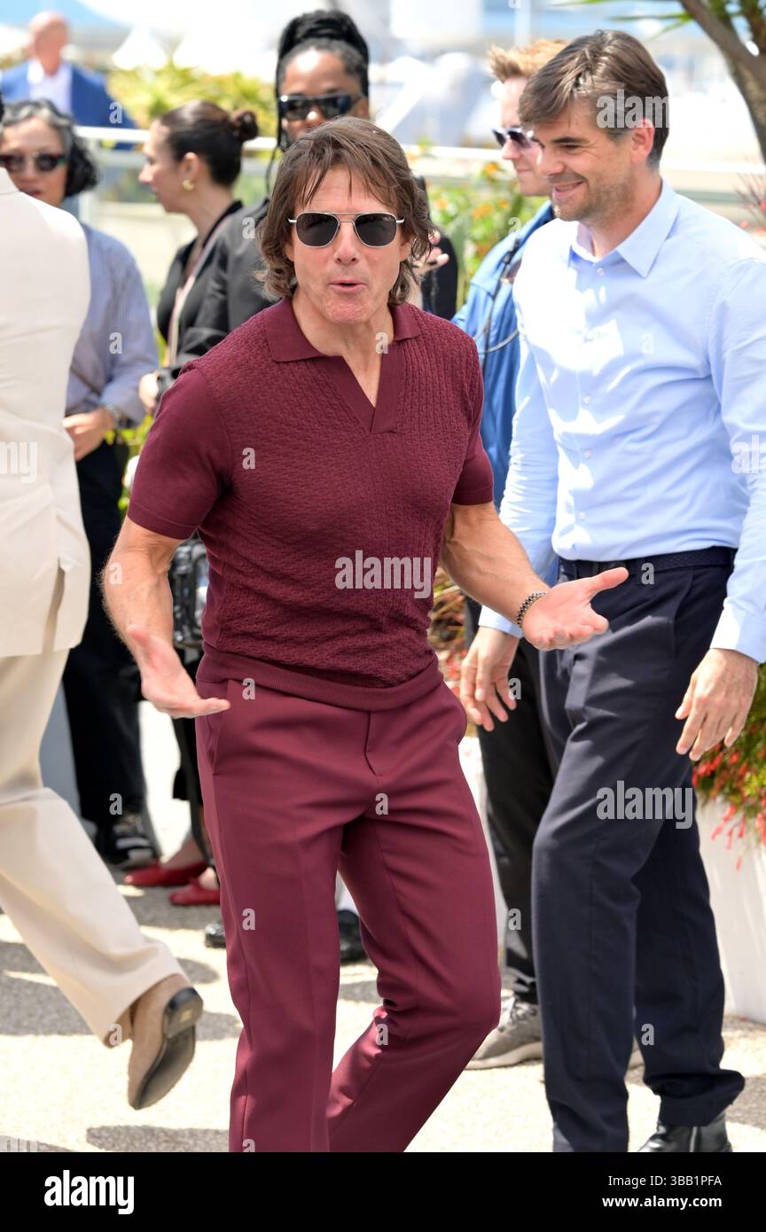 Cannes, France. 14th May, 2025. CANNES, FRANCE. May 14, 2025: Tom ...
