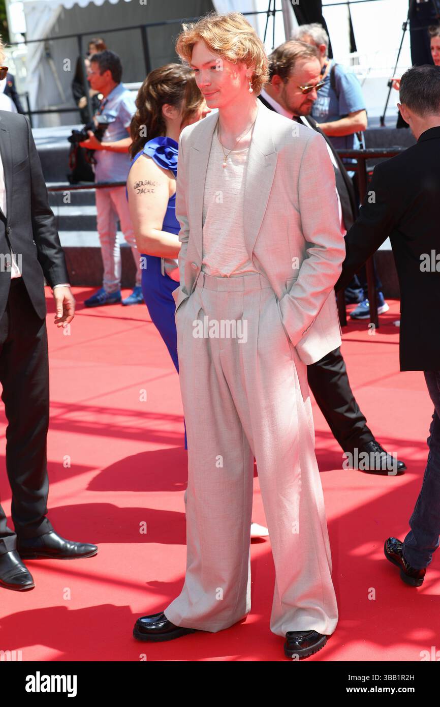 May 14, 2025, Cannes, Cote D'azur, France: FILIP SCHNACK on the red ...