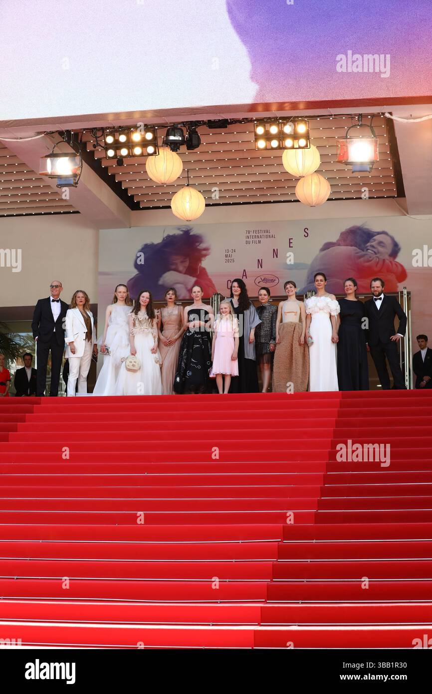 May 14, 2025, Cannes, Cote D'azur, France: Cast and crew of Sound of ...