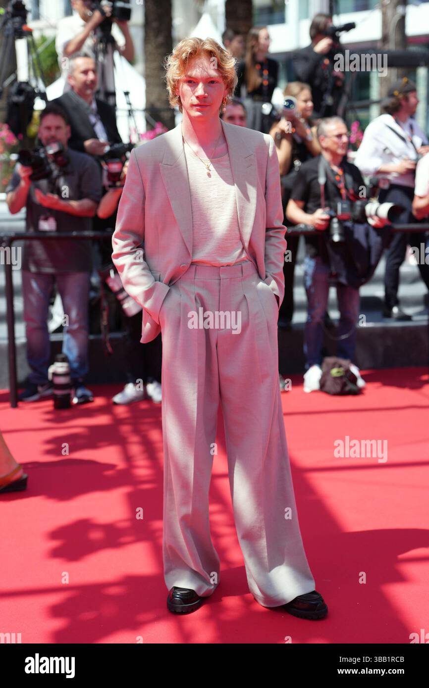 Filip Schnack poses for photographers upon arrival at the premiere of ...