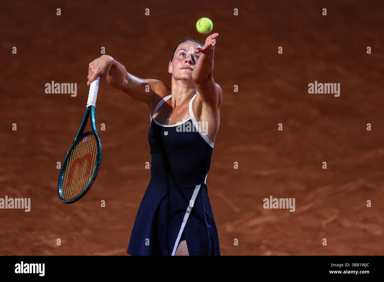Sabalenka Arena (BY) rank 1 seen in action with Kostyuk Marta (UKR ...