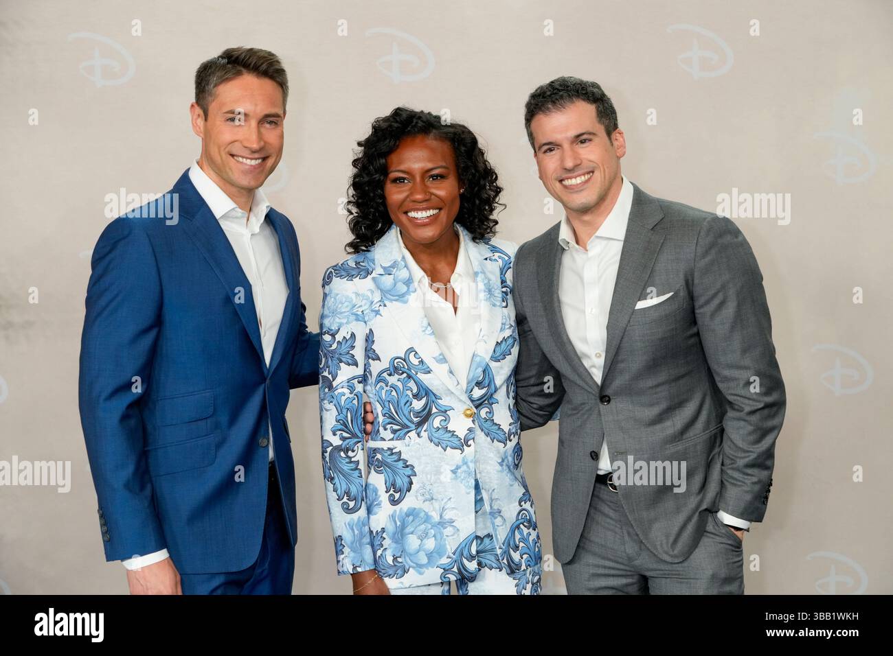 L-R: Whit Johnson, Janai Norman, Gio Benitez attends the 2025 Disney ...