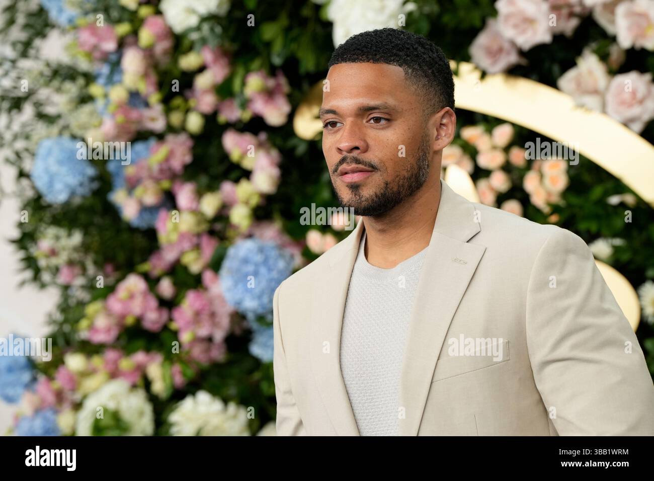 Deric Augustine attends the 2025 Disney Upfront, held at the Jacob ...