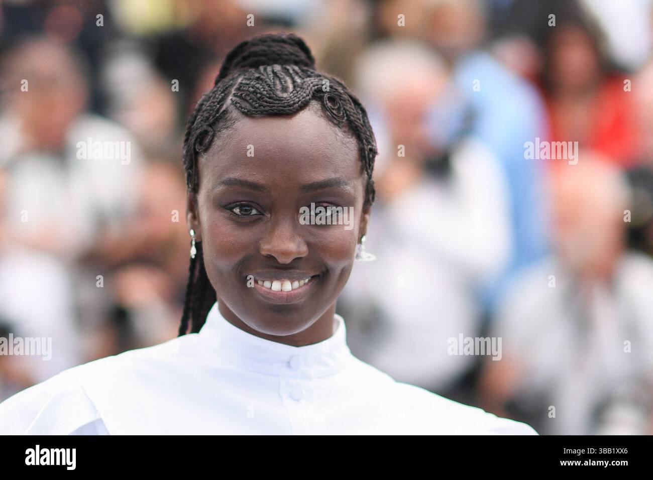 Aissa Maiga posing at the photocall for Promised Sky, part of the Un ...