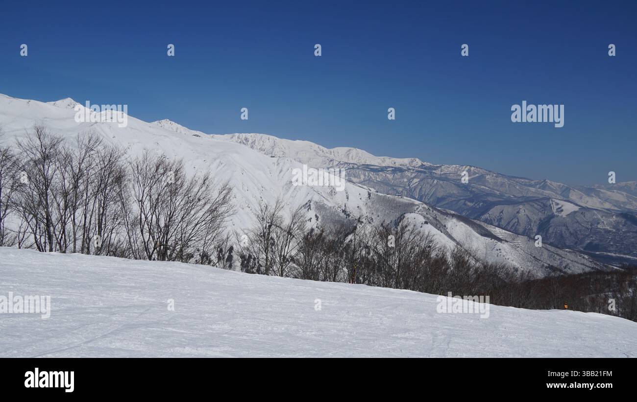 Hakuba Goryu Snow Resort, Nagano, Japan Stock Photo - Alamy