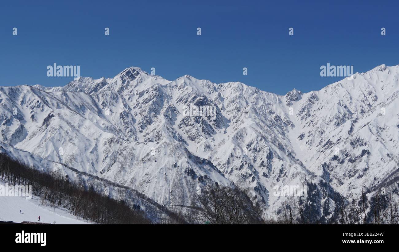 Hakuba Goryu Snow Resort, Nagano, Japan Stock Photo - Alamy