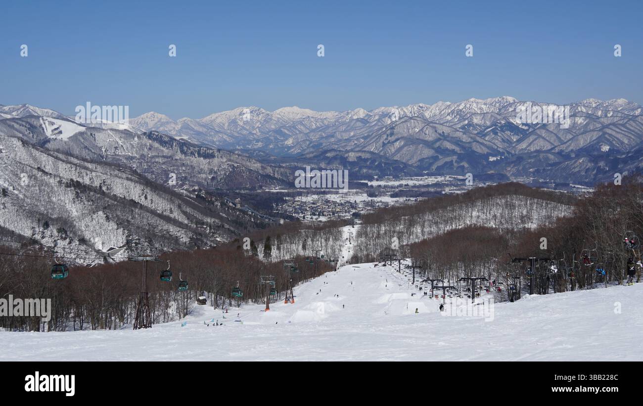 Hakuba Goryu Snow Resort, Nagano, Japan Stock Photo - Alamy