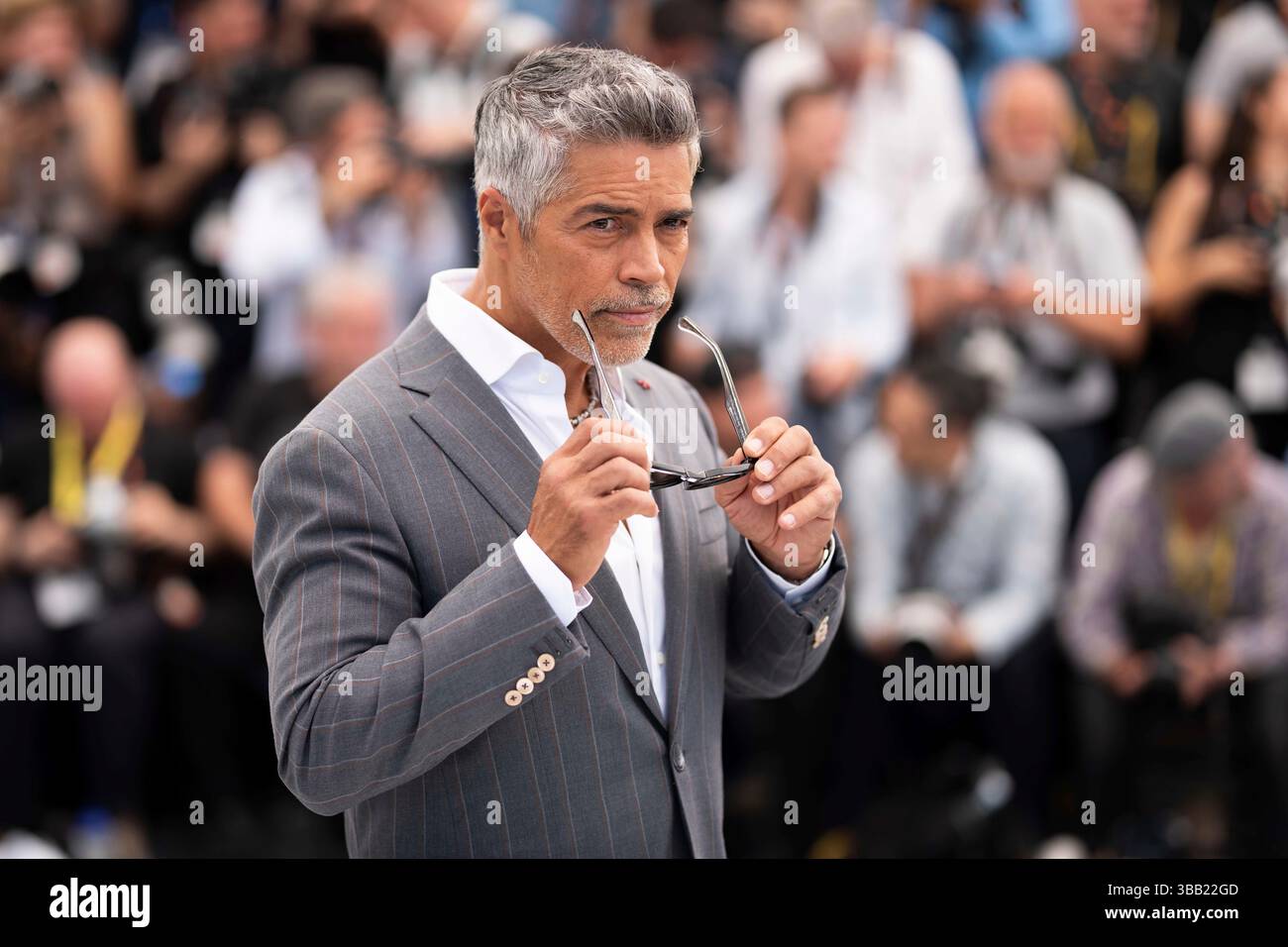 Esai Morales poses for photographers during the photo call for the film ...