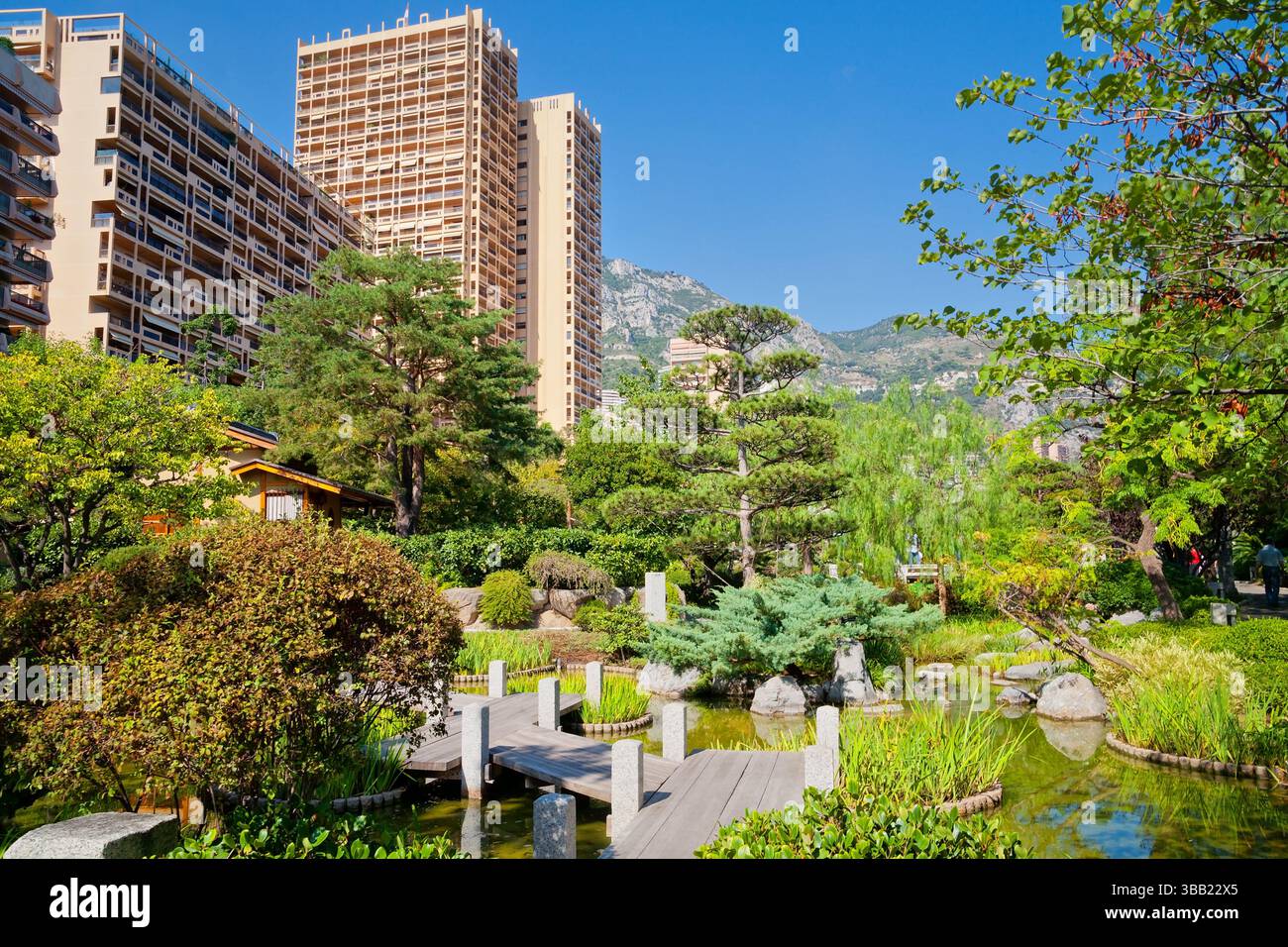 Japanese Garden in Monte Carlo, Monaco Stock Photo - Alamy