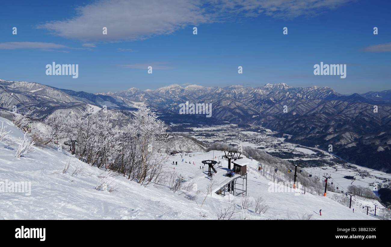 Hakuba Goryu Snow Resort, Nagano, Japan Stock Photo - Alamy