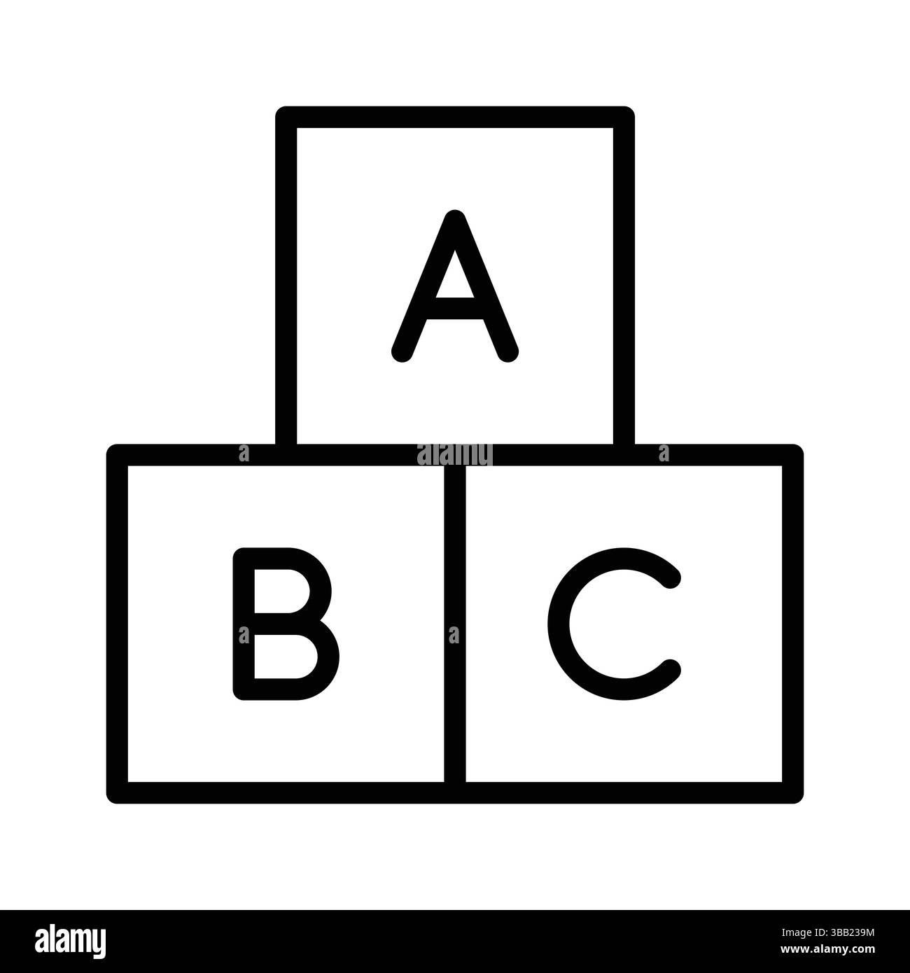 Basic kids learning blocks, Download this amazing icon of learning ...