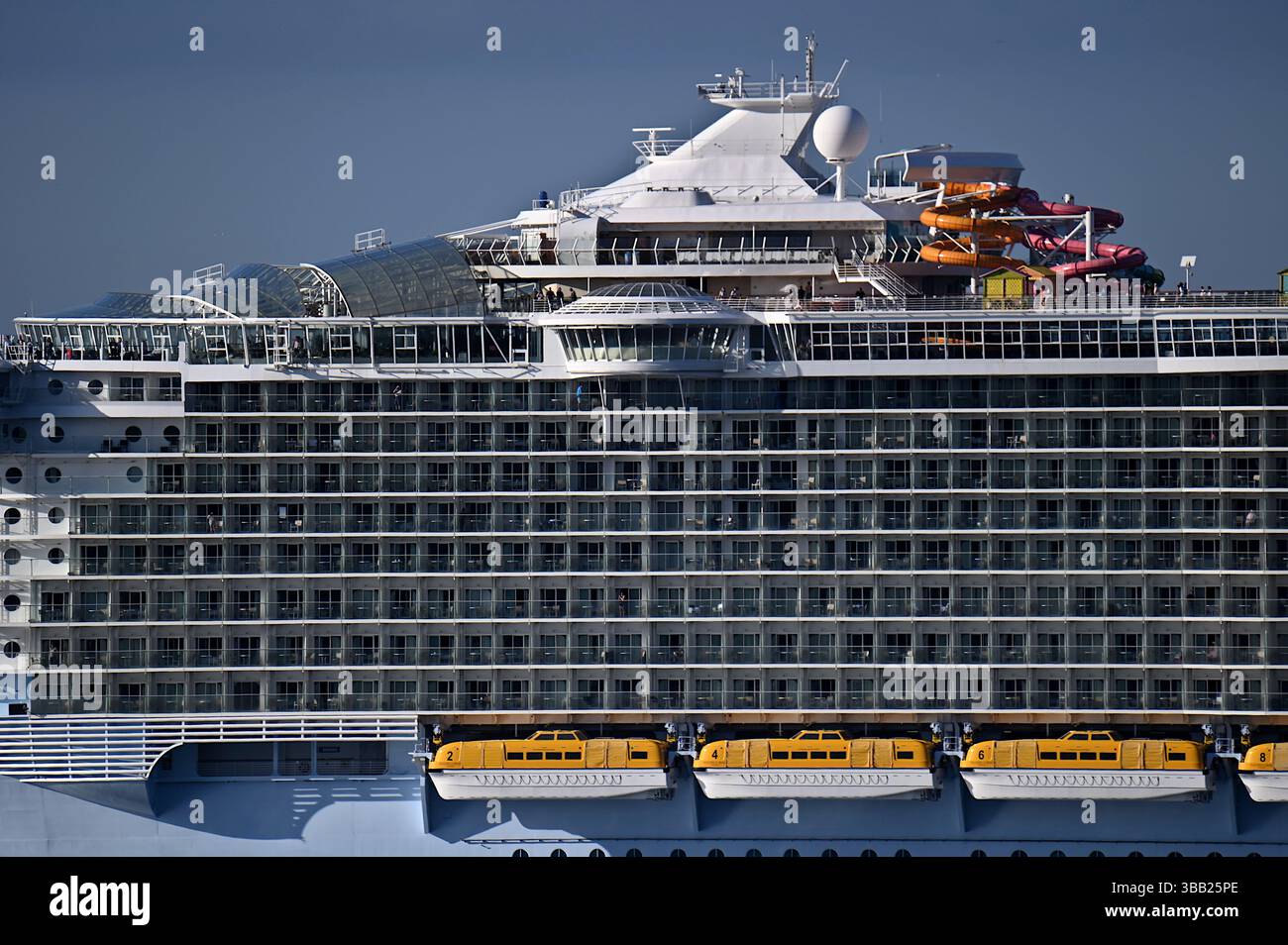 Marseille, France. 13th May, 2025. The passenger cruise ship Allure of ...