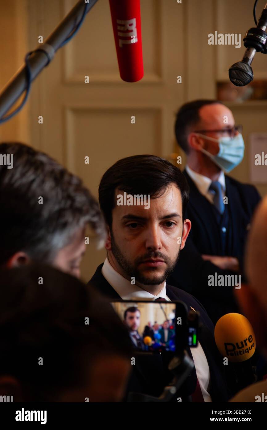 Jean-Philippe Tanguy at the National Assembly in Paris Stock Photo - Alamy