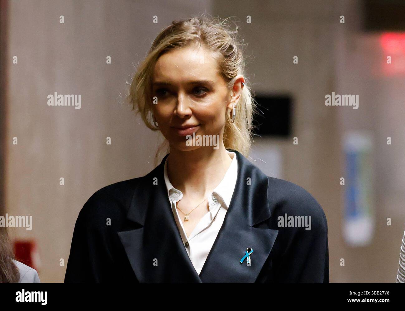 Kaja Sokola arrives at Manhattan Criminal Court before Harvey Weinstein ...