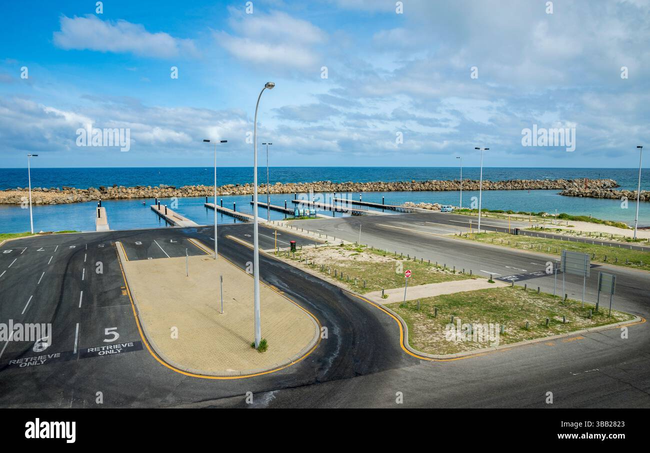 Parking Area and Boat Ramping Station at Ocean Reef Marina and Harbor ...