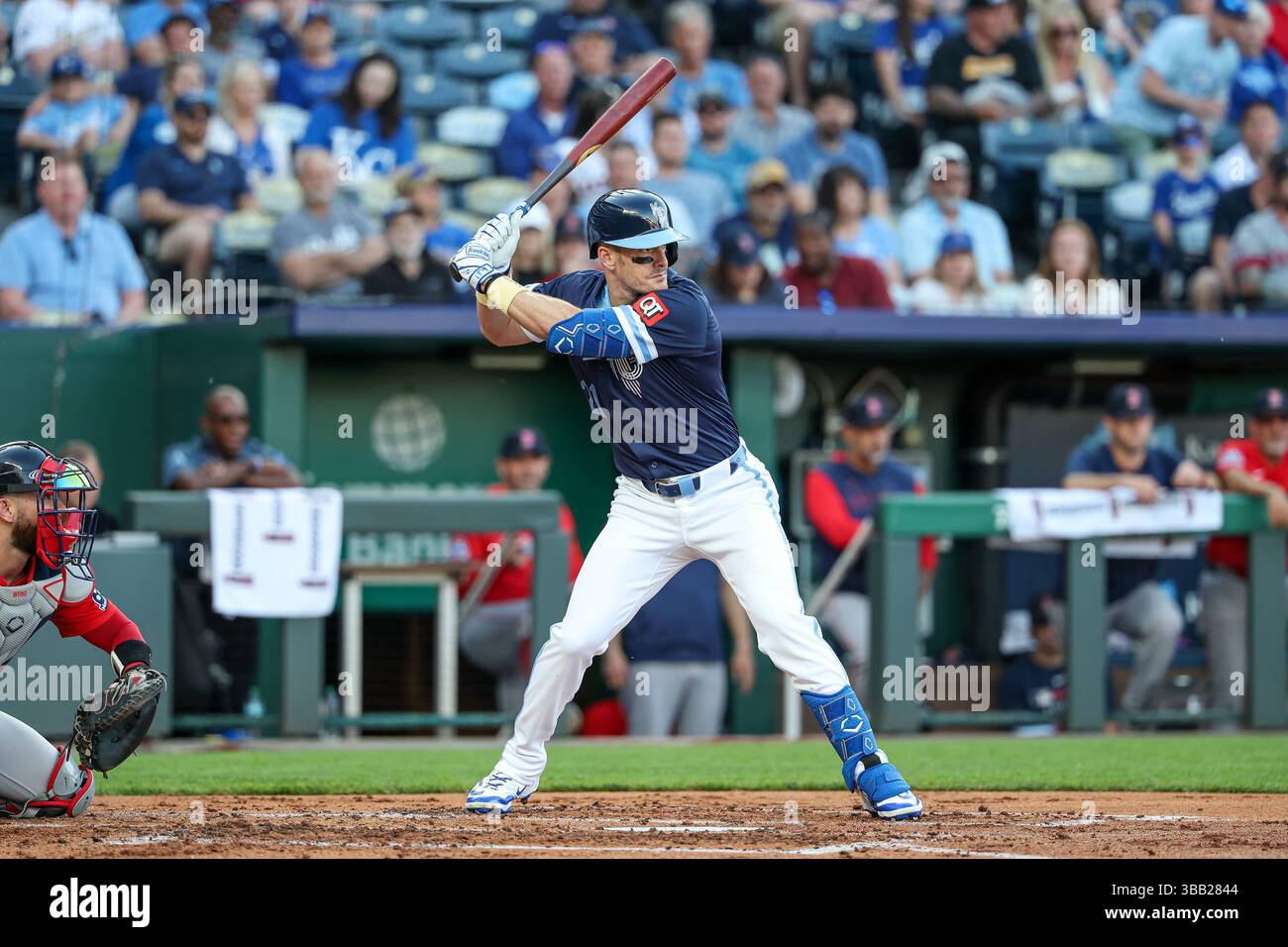 Kansas City, MO, USA. 9th May, 2025. Kansas City Royals right fielder ...