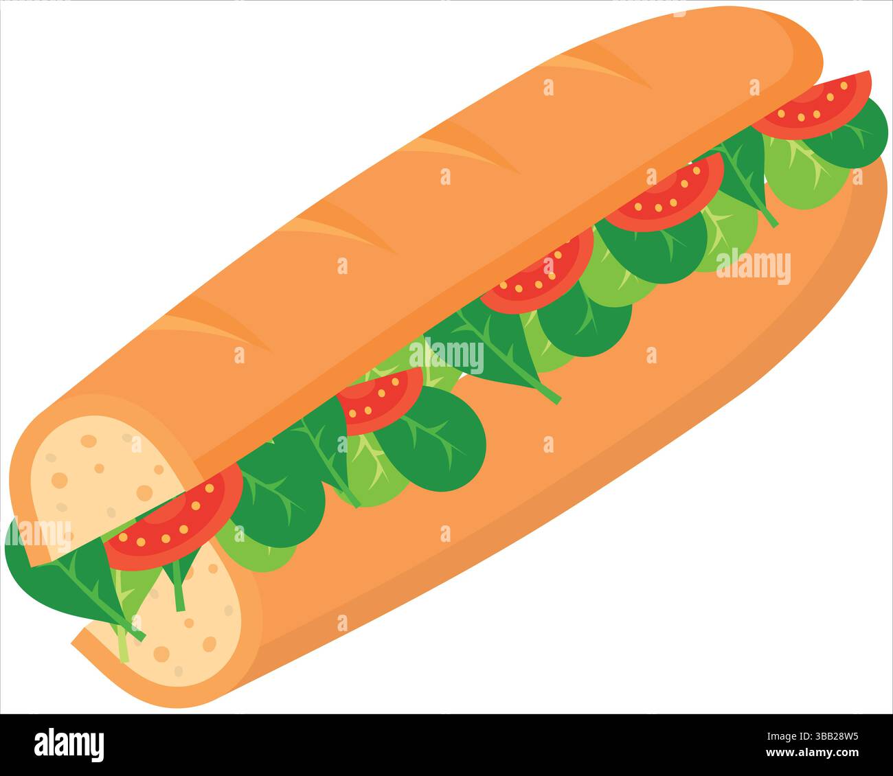 Baguette texture Stock Vector Images - Alamy