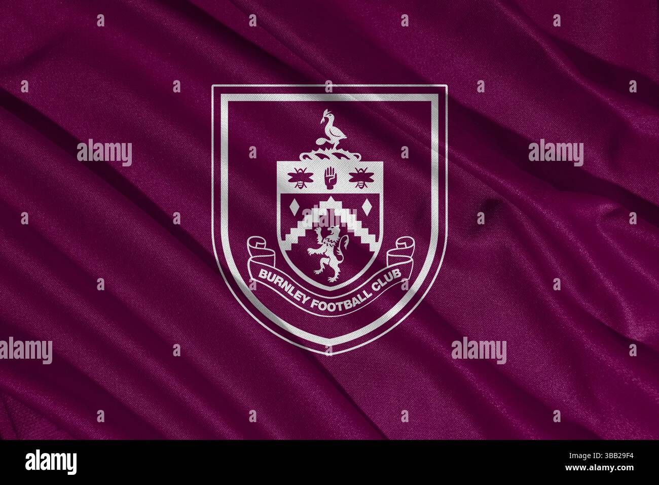 pringsewu, lampung 25 may 2025; selective focus of Burnley football ...