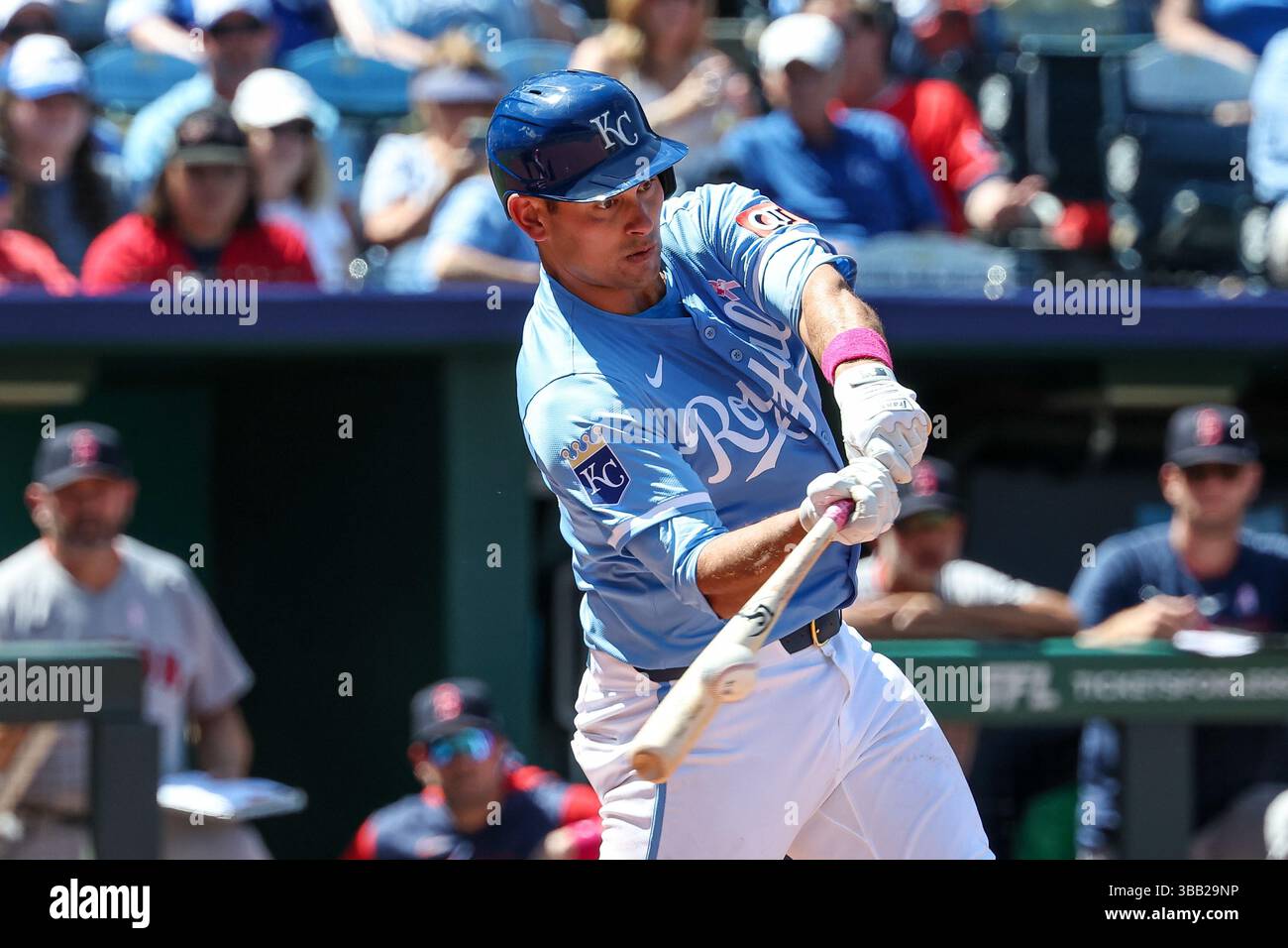 Kansas City, MO, USA. 11th May, 2025. Kansas City Royals catcher Luke ...