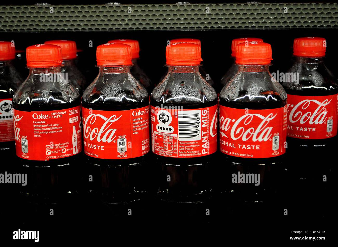 Copenhagen/ DenmarK/14 may 2025/ Coca cola bottle for sale danish ...