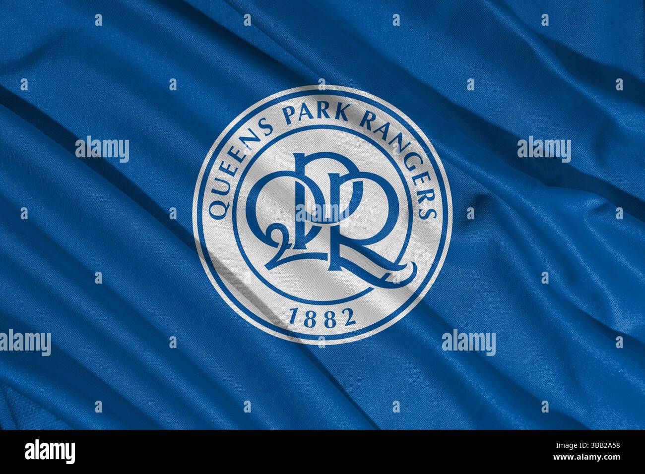 pringsewu, lampung 25 may 2025; selective focus of Queens Park Rangers ...