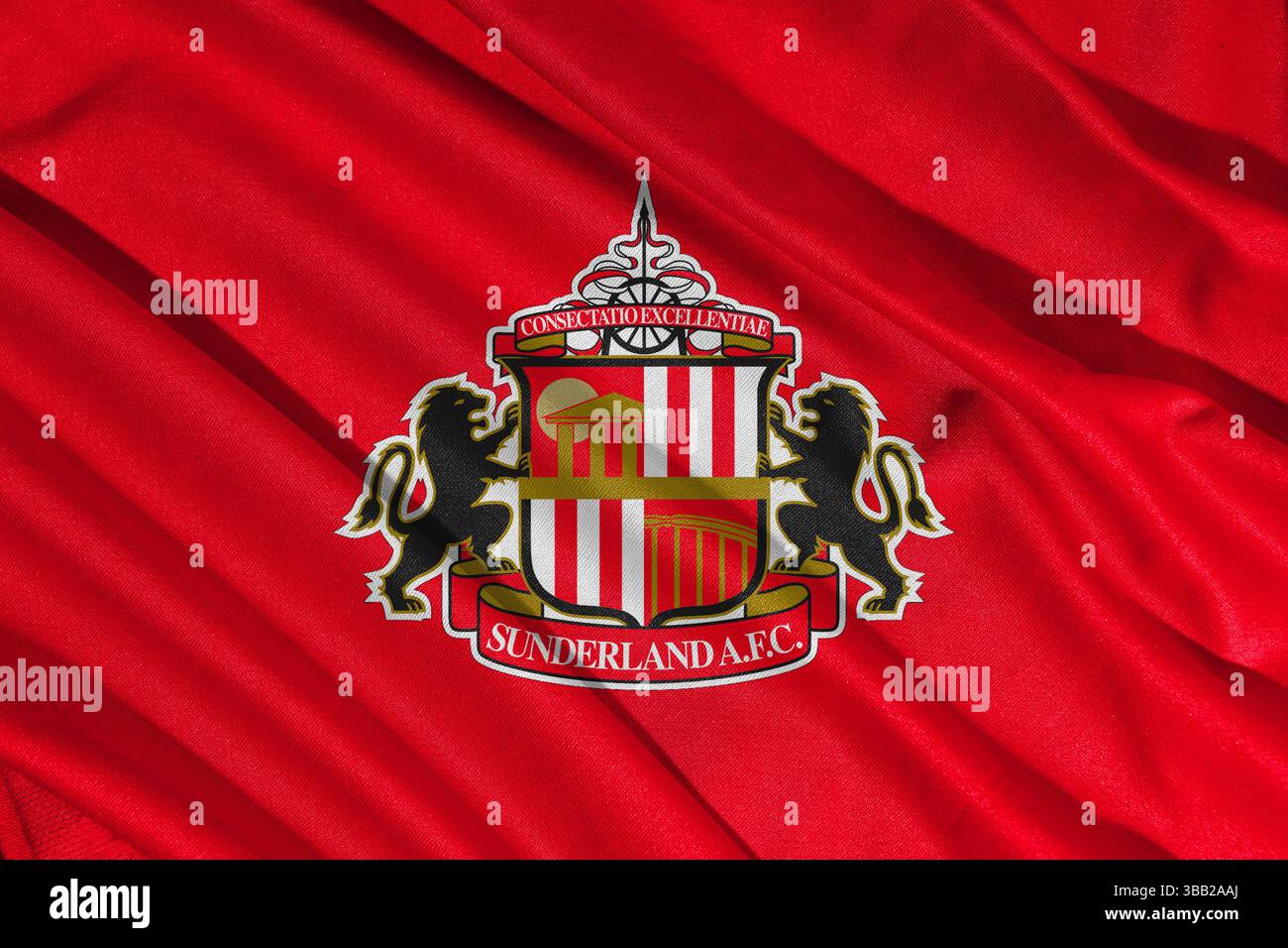 pringsewu, lampung 25 may 2025; selective focus of Sunderland football ...