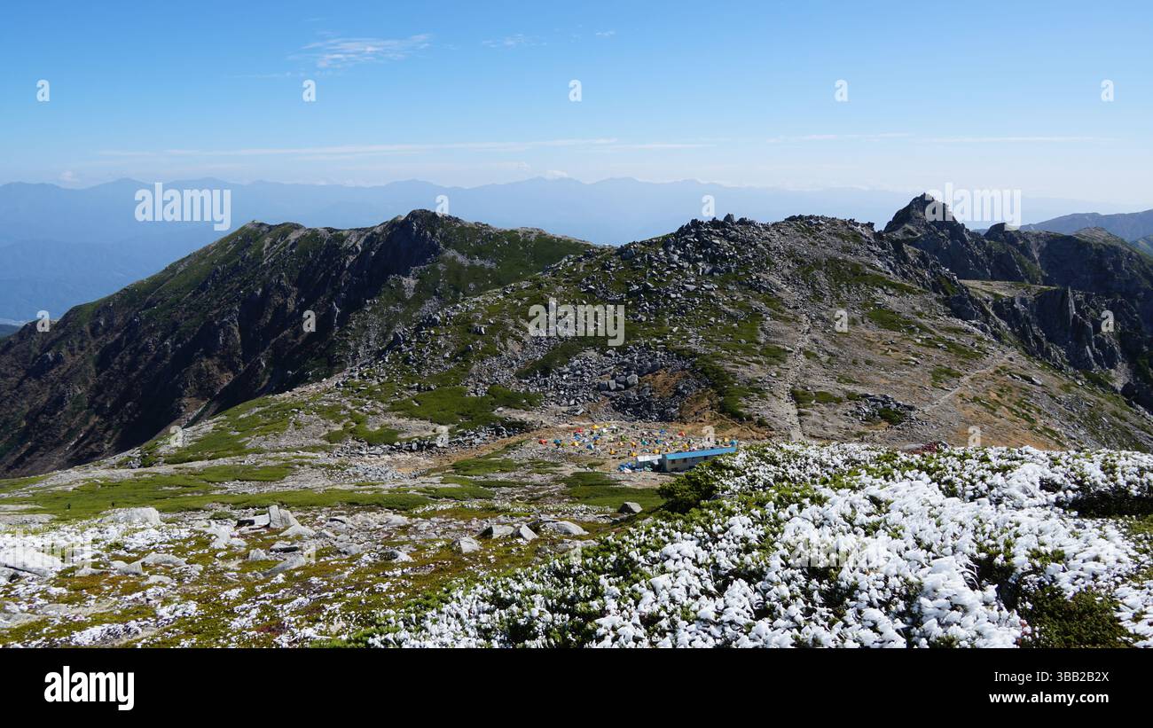Scenic Autumn Hiking in the Japanese Alps Stock Photo - Alamy