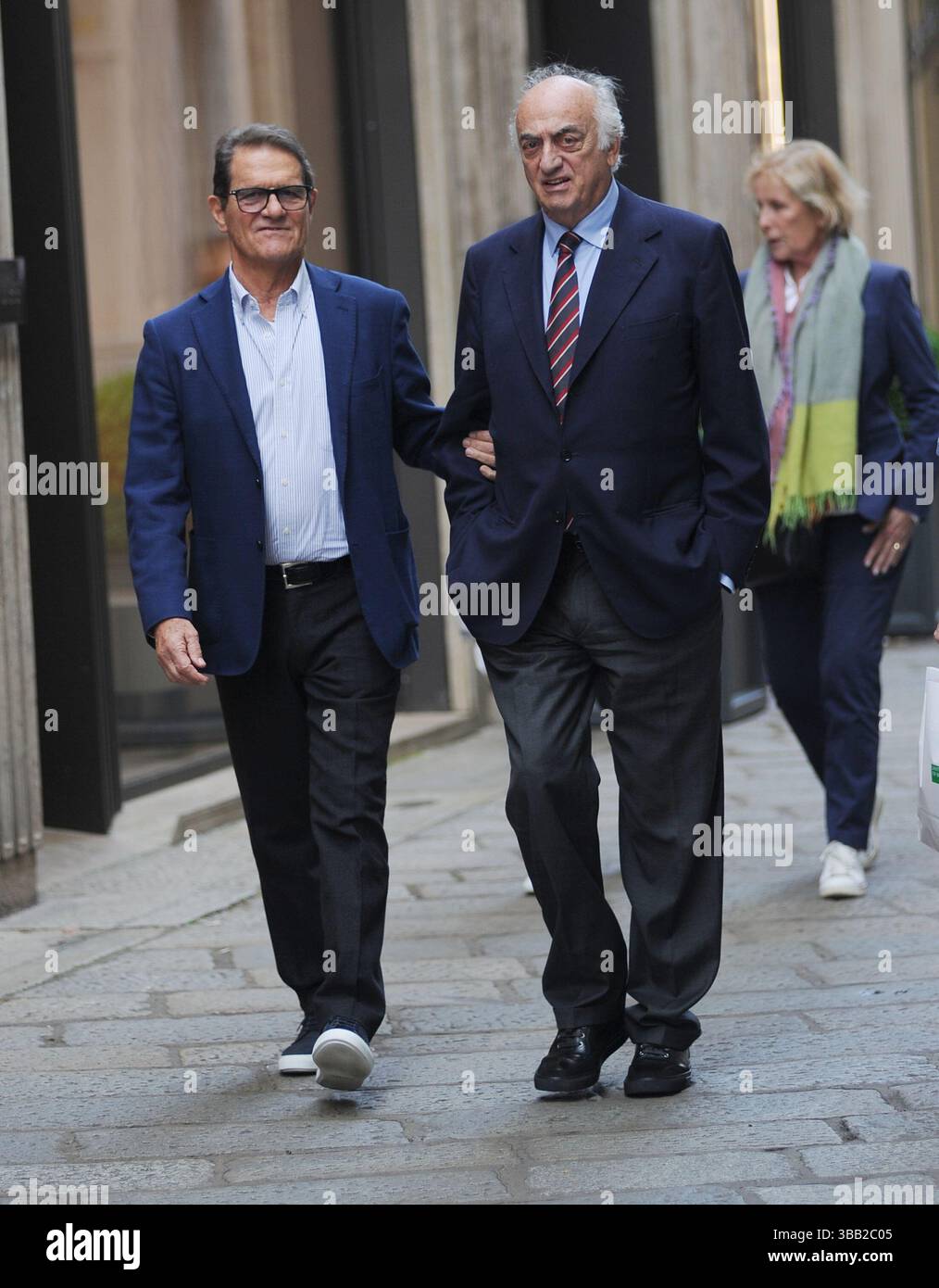 Milan, . 14th May, 2025. Milan, Fabio Capello walks through the streets ...