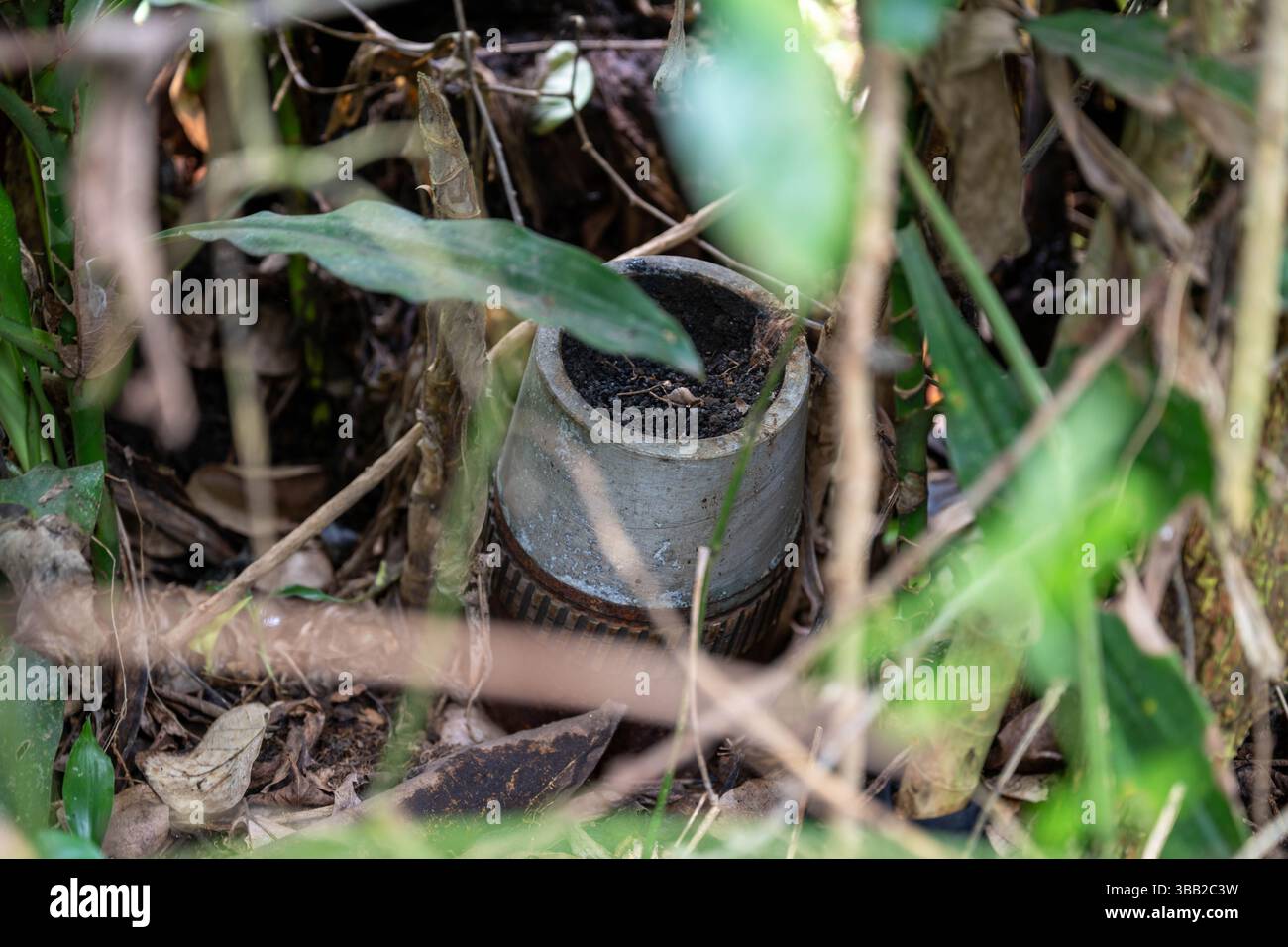 Goma. 11th May, 2025. This photo taken on May 11, 2025 shows a piece of ...