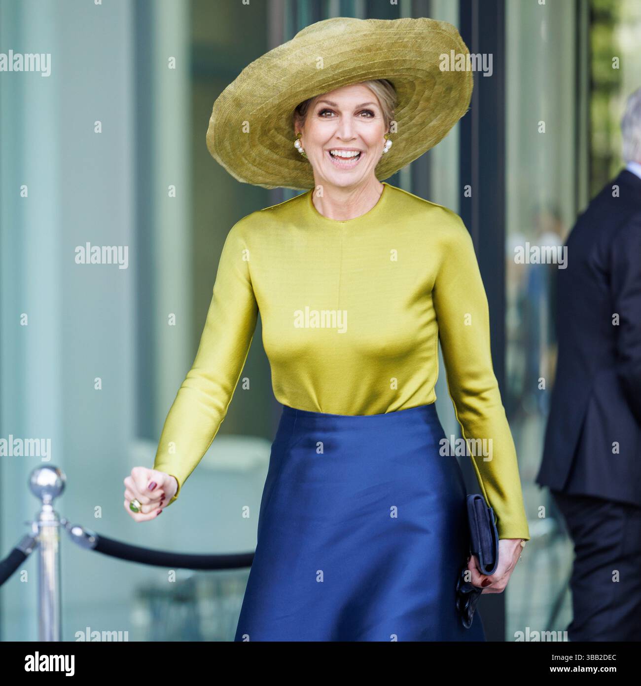 Queen Maxima at the opening of the ADORE research center of Amsterdam UMC. (Photo by DPPA/Sipa ...