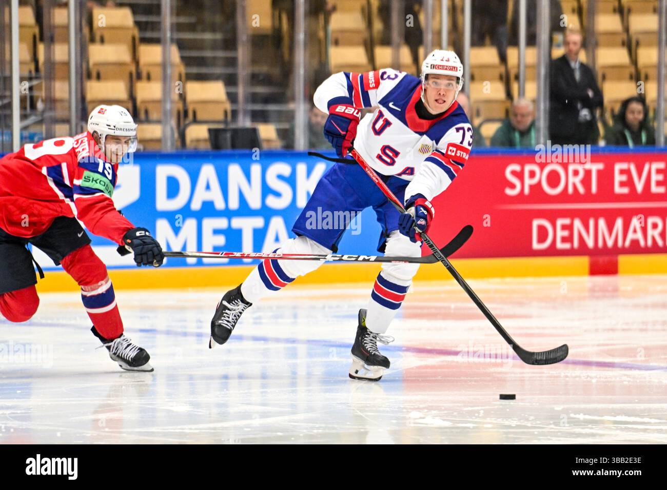 Odense, Denmark. 14th May, 2025. ODENSE, DENMARK - MAY 14: Alex Vlasic ...