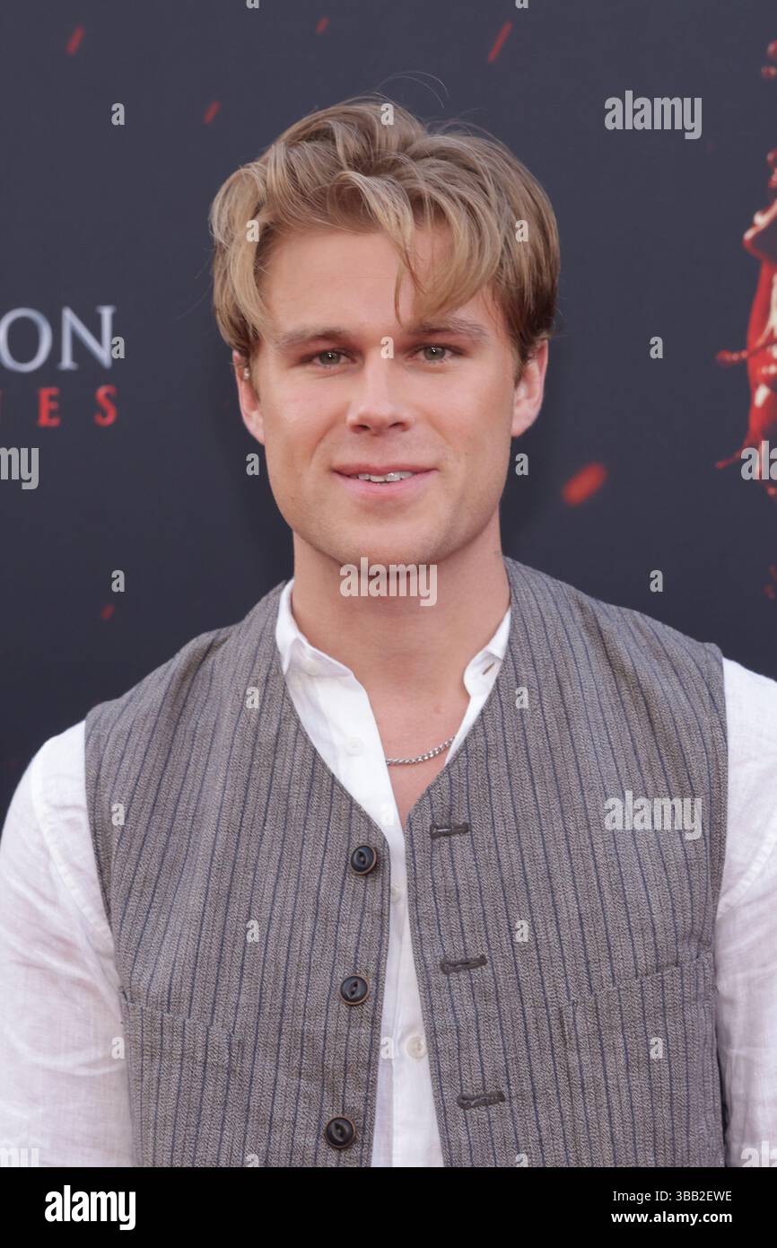 Owen Patrick Joyner attends the world premiere of Warner Bros' "Final Destination Bloodlines" at ...