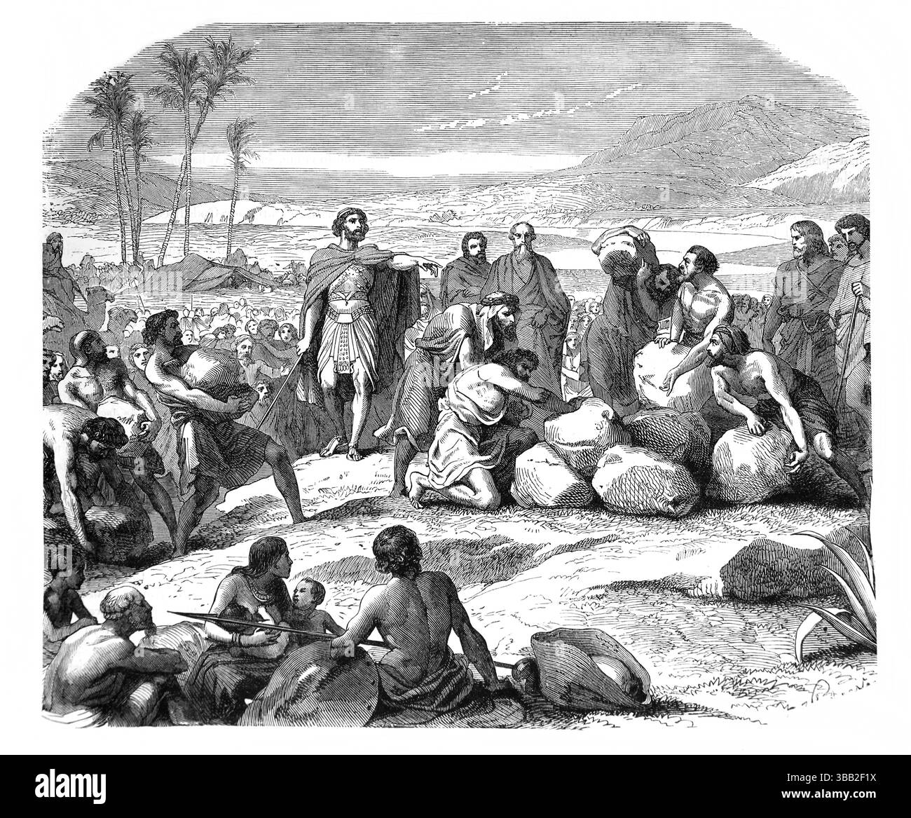 Figures of stones Black and White Stock Photos & Images - Alamy