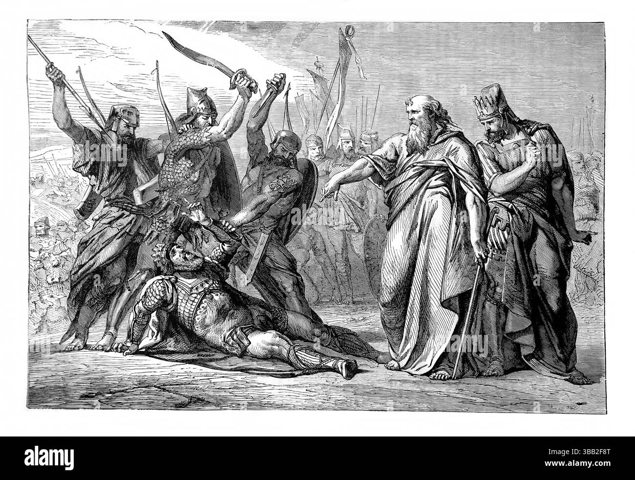 Death of agag hi-res stock photography and images - Alamy