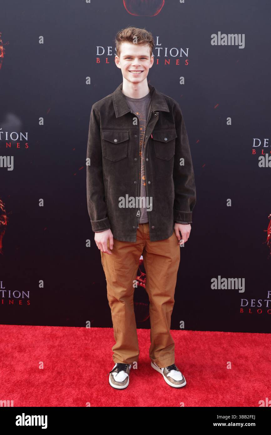Merrick Hanna attends the world premiere of Warner Bros' "Final ...