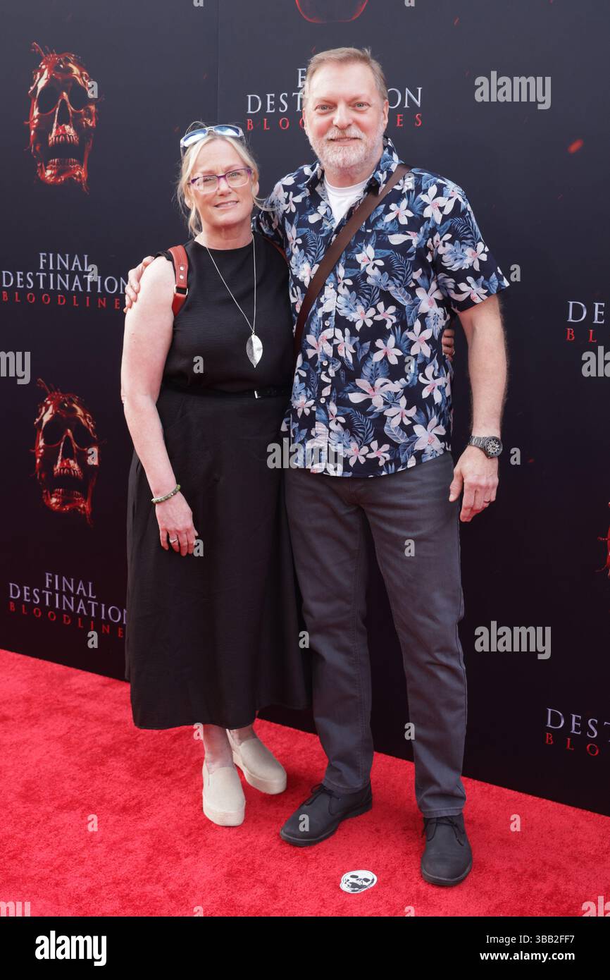 Shannon Zahara and Alex Zahara attends the world premiere of Warner ...