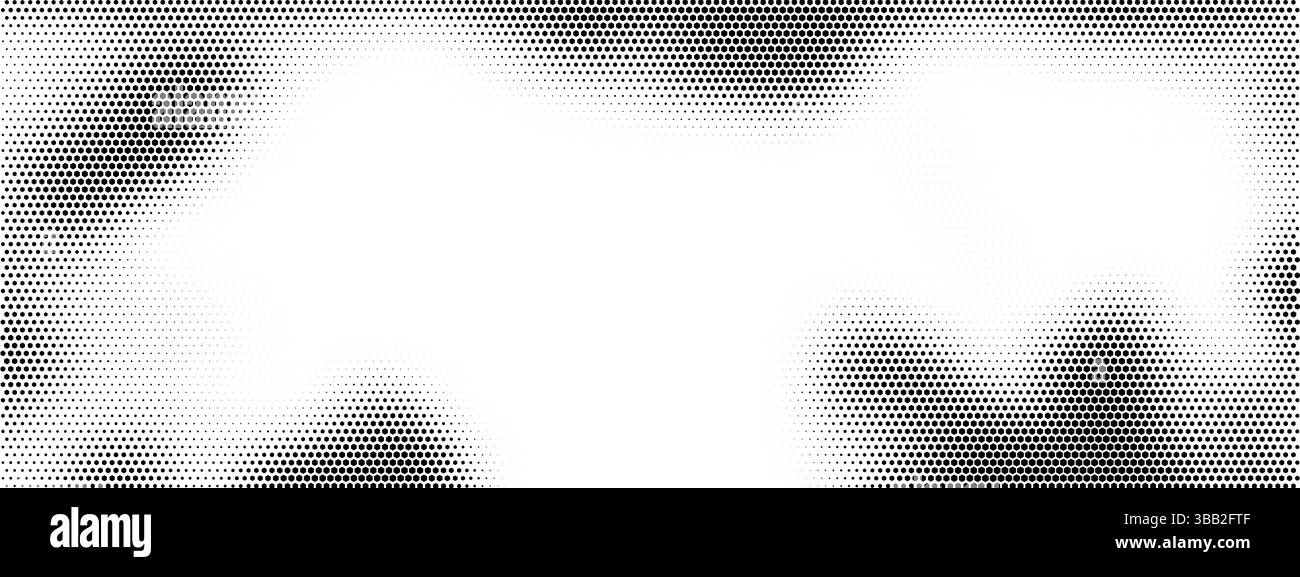 Hexagon Fade Background Halftone Pattern. Honeycomb Vector Texture ...