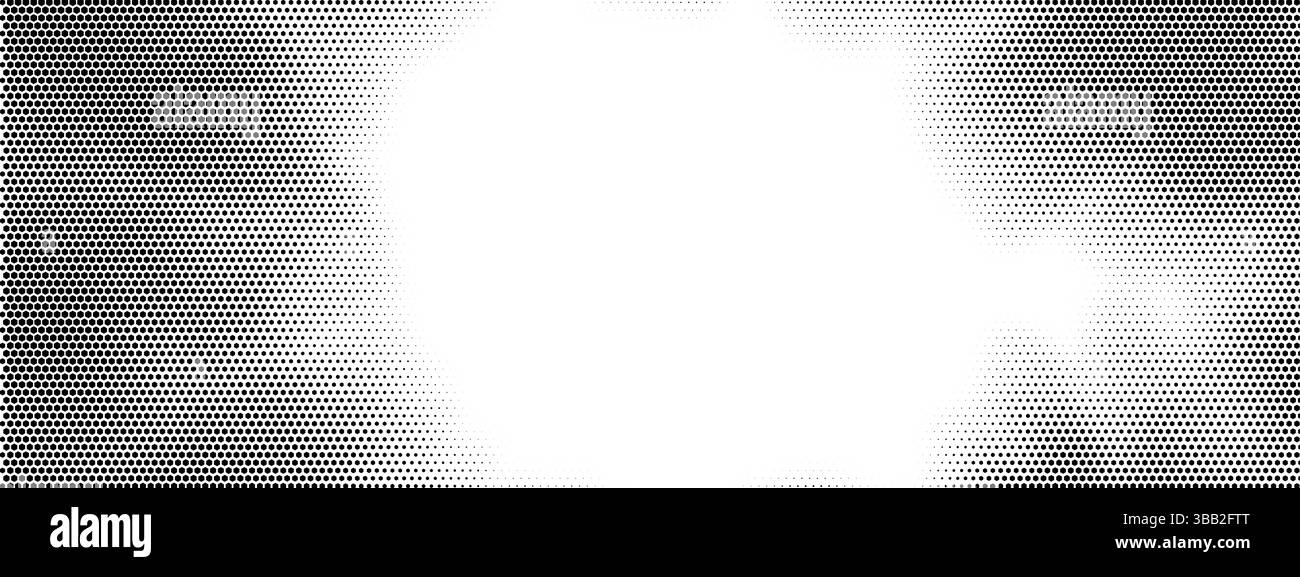 Hexagon fade background Halftone Pattern. Vector Honeycomb Texture. Hexagon Gradient Background ...