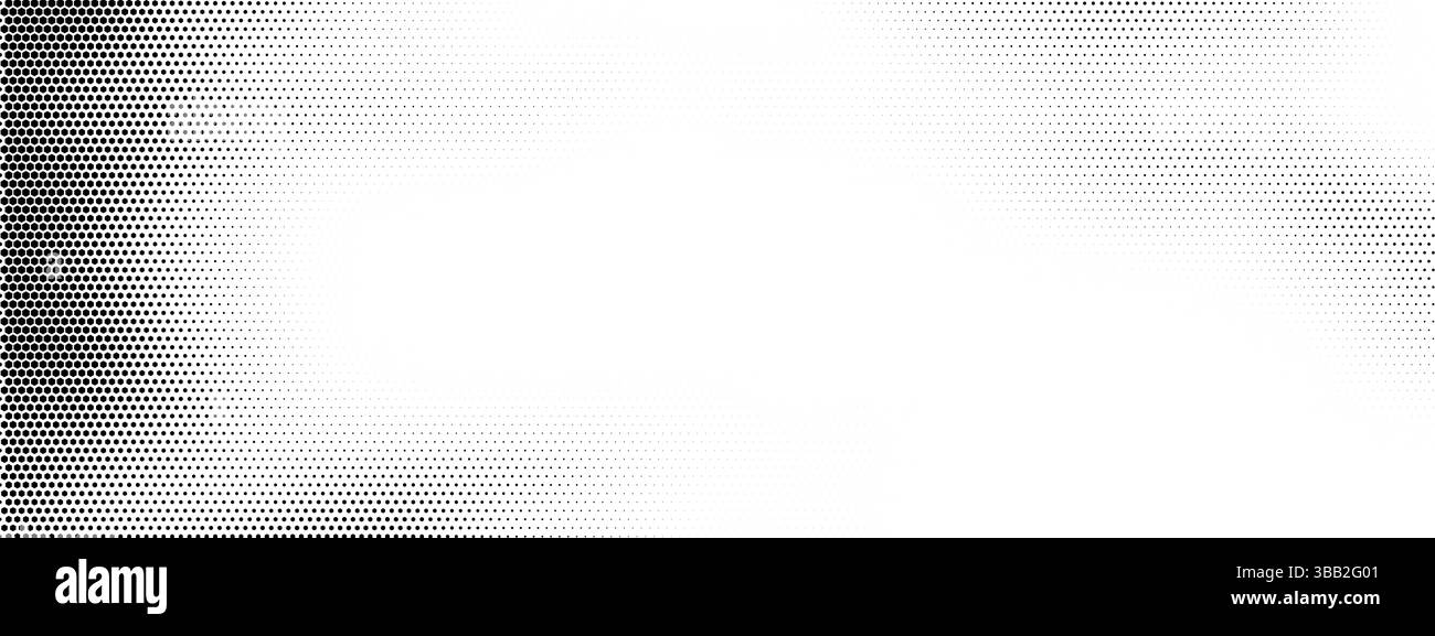Honeycomb Halftone Fade Gradient Background. Halftone Pattern hexagon vector structure design ...