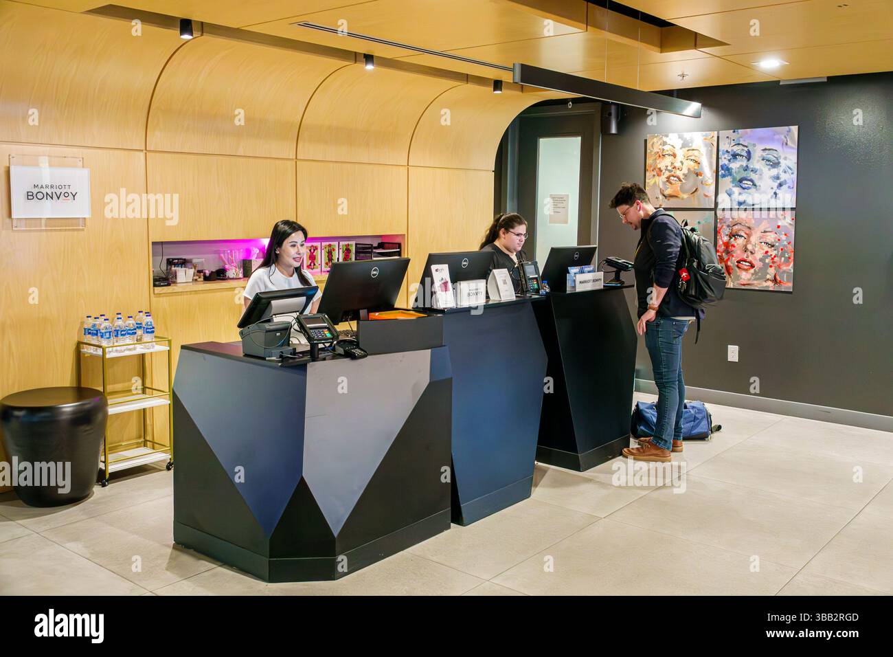 Miami Florida,Brickell Financial District,SW 2nd Avenue,Aloft Miami ...