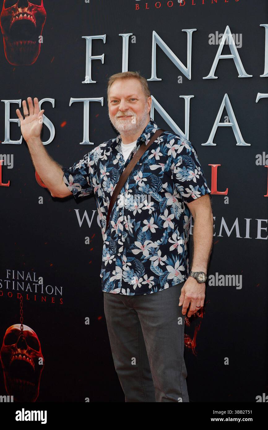 May 12, 2025, Los Angeles, California, USA: Alex Zahara at the world ...