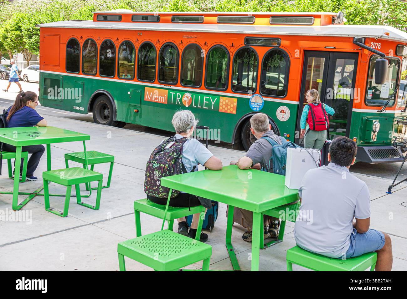 Miami Florida,Brickell Financial District,SW 1st Avenue,The Underline ...
