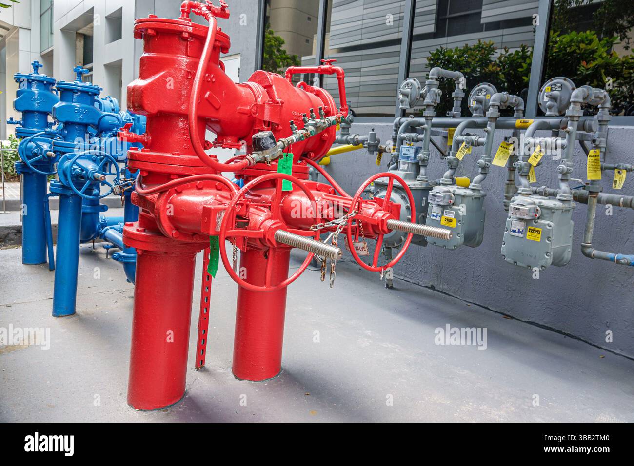 Miami Florida,Brickell Financial District,South Miami Avenue,color ...