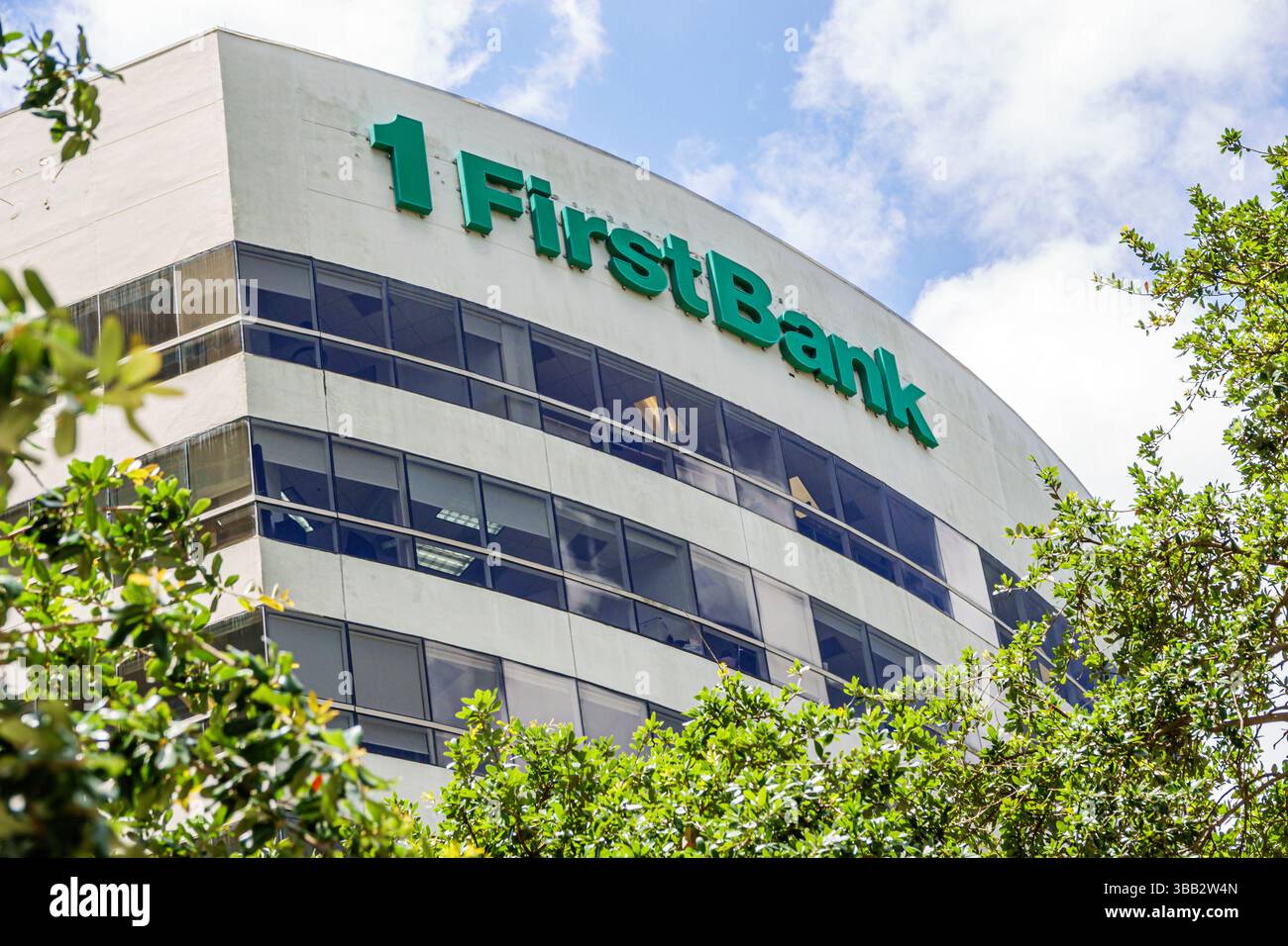 Miami Florida,Brickell Financial District,Brickell Avenue,1 FirstBank ...