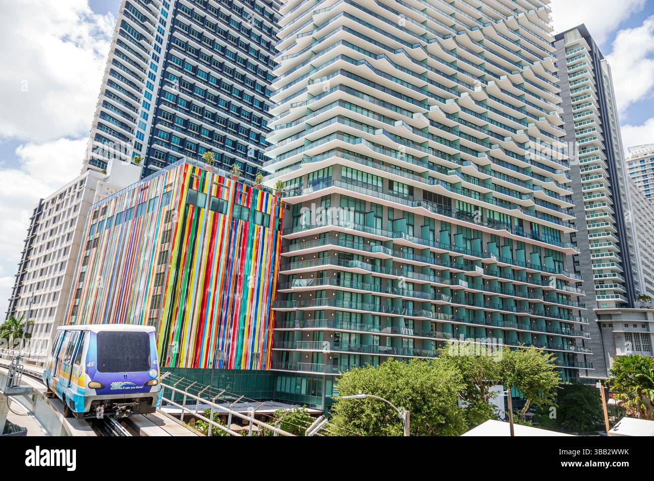 Brickell station hi-res stock photography and images - Alamy